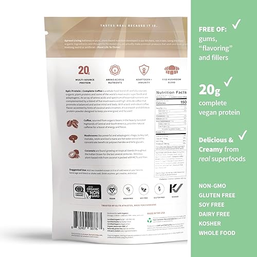 Sprout Living Epic Protein Bundle - Chocolate Maca & Complet ...