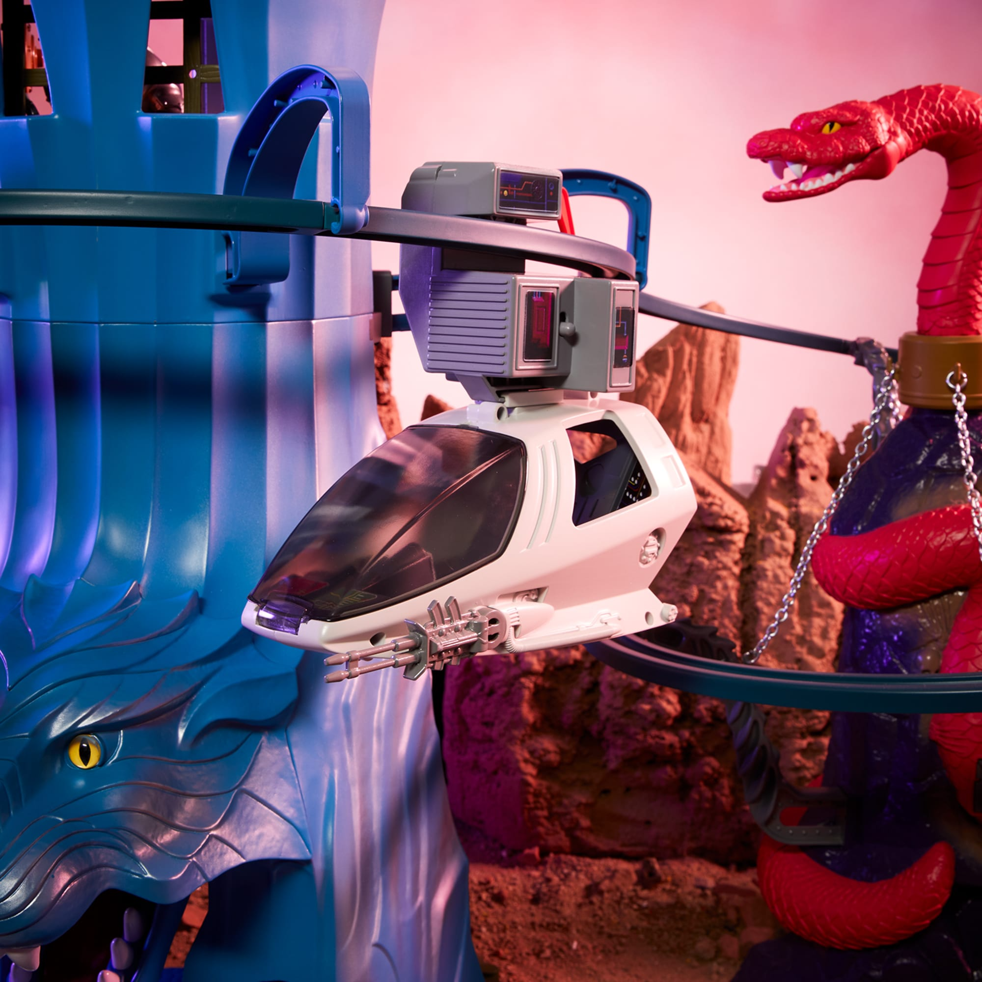 Masters of the Universe Origins Eternia Playset Collectible Set ...